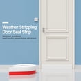 Door Seal Strip for Door Frame, 36ft Shower Glass Door Seal Strip, Door ...