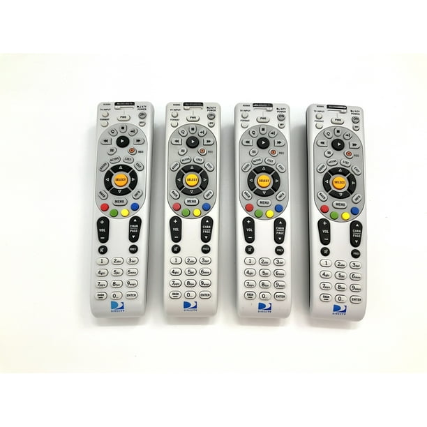 (4 Pack) Replacement DirecTV RC65RX 4-Device Universal IR RF Remote ...