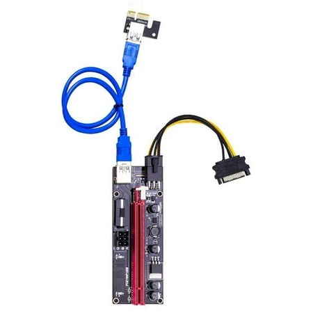 PCIE Riser 1X to 16X Graphics Extension for GPU 1X to 16X Mining ...