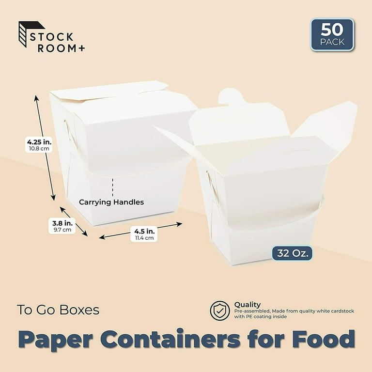 Disposable Take-Out Container Sizes Materials Guide, 42% OFF
