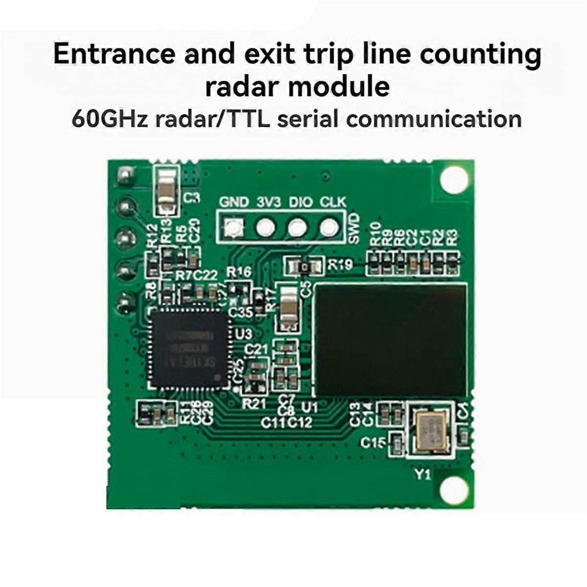 LD6001C 60GHz mmWave Radar Sensor Passenger Flow Sensor Module | Bodega ...