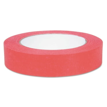 Duck Brand .94 in. x 30 yd. Solid Red Color Masking Tape - Walmart.com