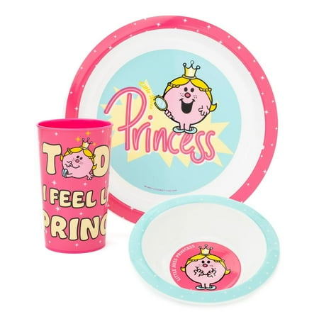 Mr Men Little Miss Princess Tableware Set (Pack of 5) | Walmart Canada