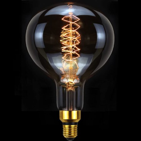 Giant Edison Bulb R160 Vintage Incandescent 60W Spiral Filament 110 ...