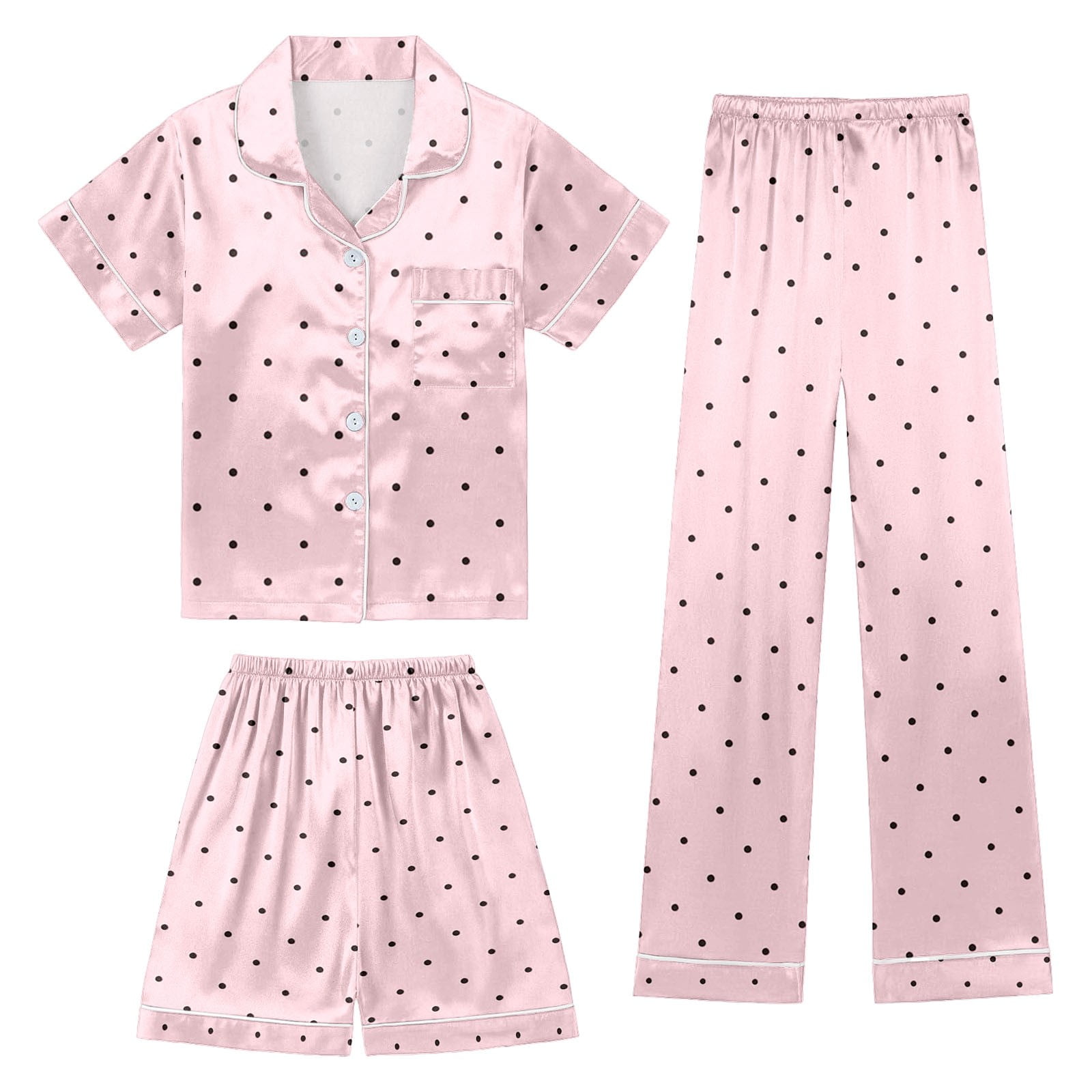 Click here for Rongler Childrens Casual Print Home Wear 3 Piece S... prices