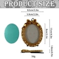 Carved Photo Frame With Bow Hanging Wall And Stand 6 Shapes To Choose ...