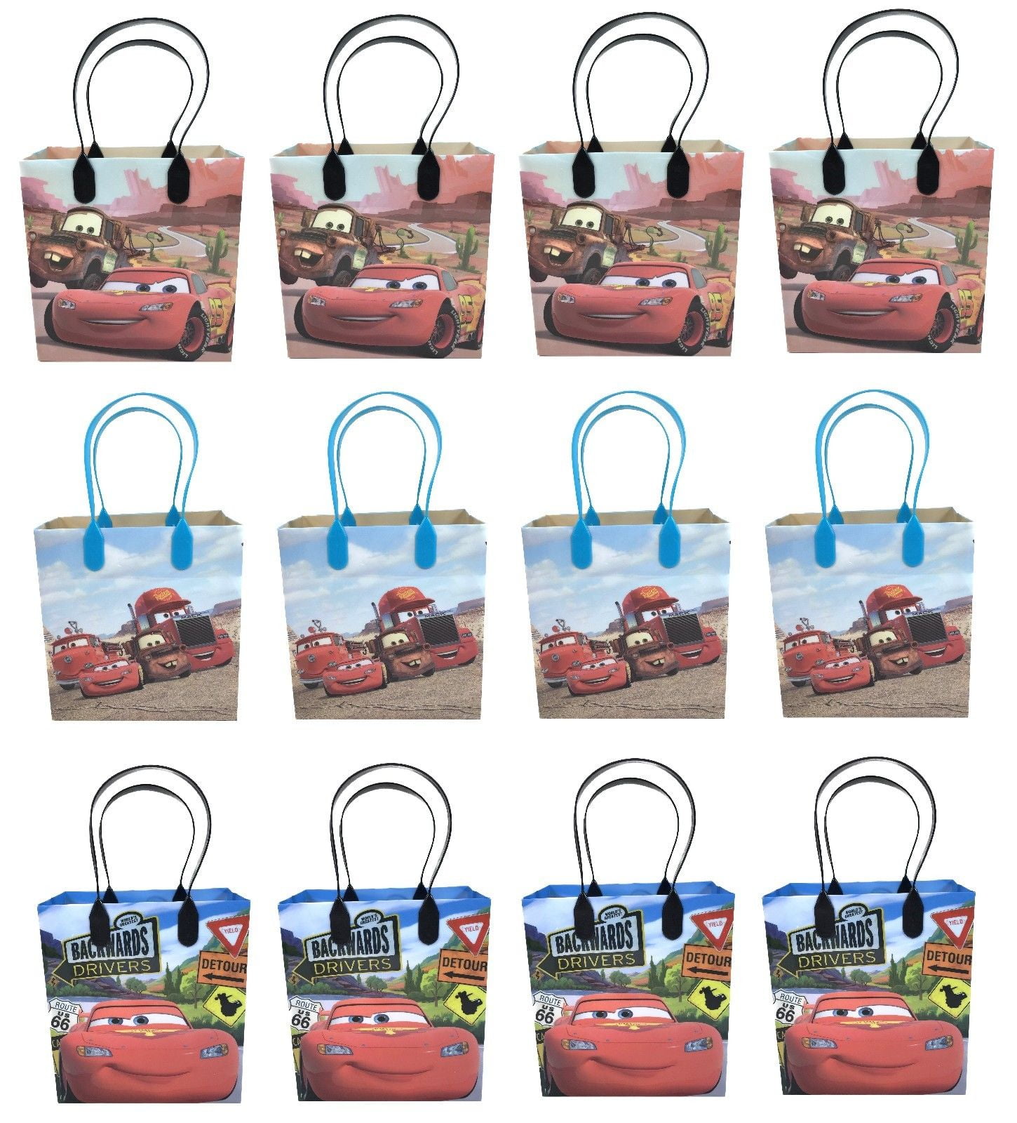 Disney Cars 3 12 Authentic Licensed Party Favor Reusable Medium Goodie ...