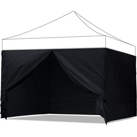Sidewall Kit, Paint Booth Side Walls for 10x10 Feet Pop up Canopy ...