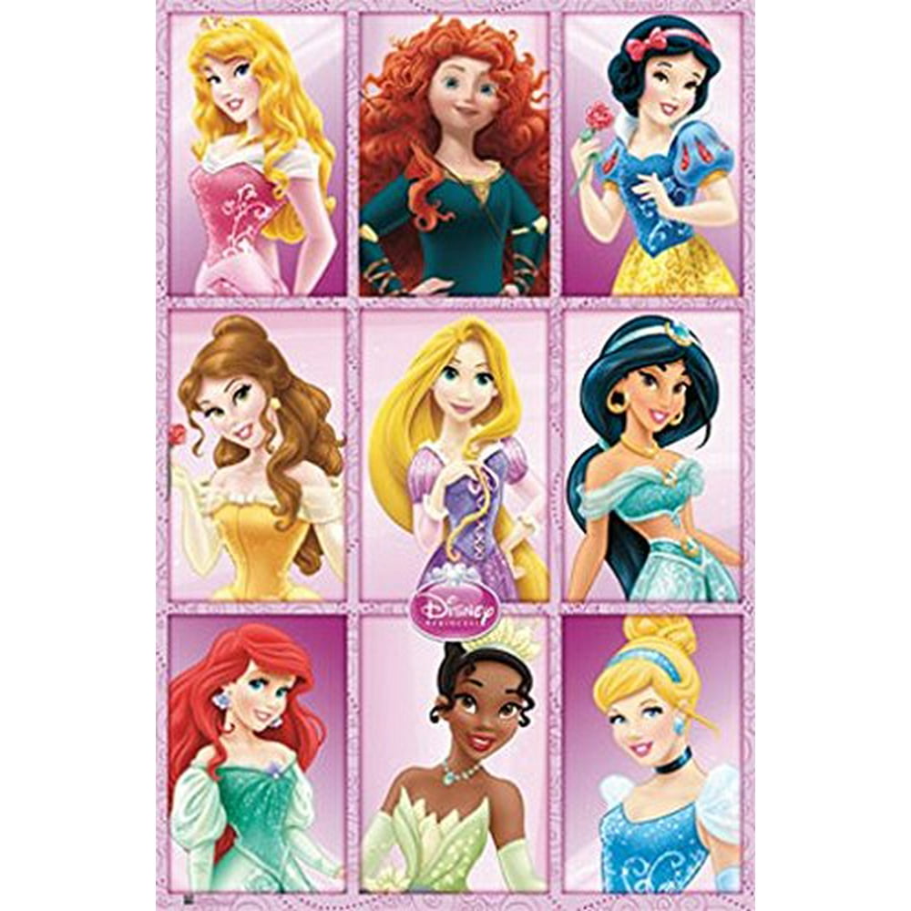 Disney Princesses Poster Amazing Princess Collage New 22x34 - Walmart ...
