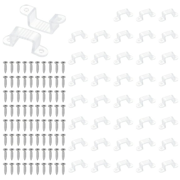 Uxcell Indoor/Outdoor Wall Mounting Stainless Steel Brackets for 9.5mm ...