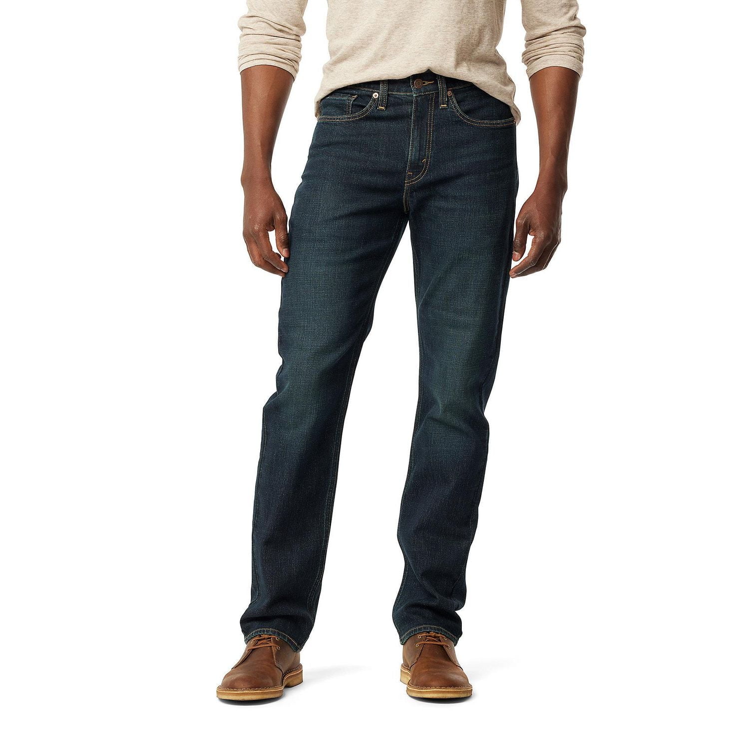Click here for Levi Strauss Signature Mens Straight Fit Jeans prices