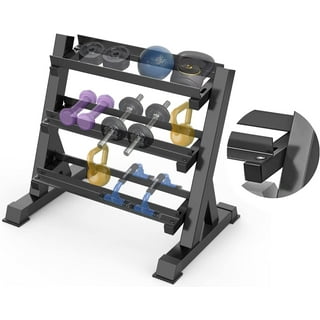 Yes4All Barbell Holder 9 Bars Vertical Storage Display Rack for Olympic ...