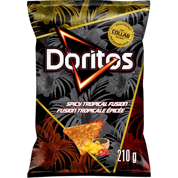 Doritos Spicy Tropical Fusion Flavoured Tortilla Chips., 210 g ...