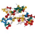 Assorted Color Push Pins: 75CT - Walmart.com