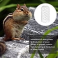 4pcs Metal Gutter Guard Mesh, Gutter Downspout Guard, Expandable ...