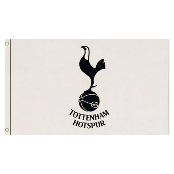 Tottenham Hotspur FC - Bandera Core Diseño Escudo (Marino, Negro ...
