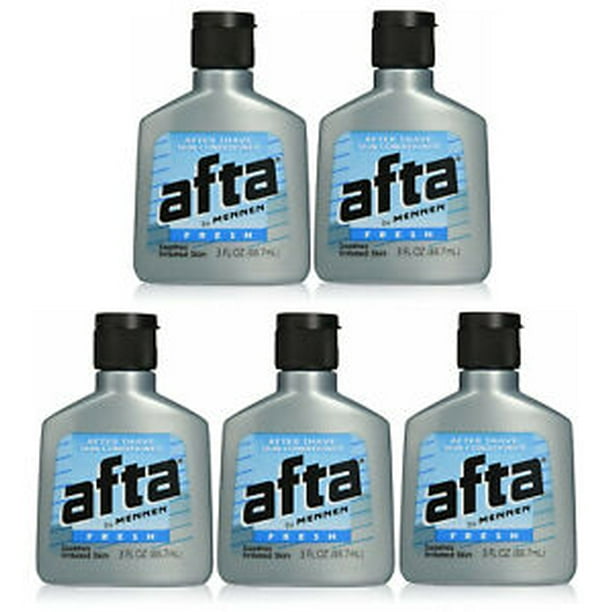 Afta After Shave Skin Conditioner Fresh 3 oz, 5 Pack - Walmart.com