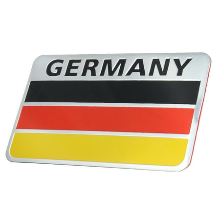 Aluminum 3D German Germany Flag Emblem Badge Decals Sticker Car Truck ...
