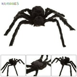 BadPiggies Halloween 9.8ft Giant Round Spider Web Props with Scary ...