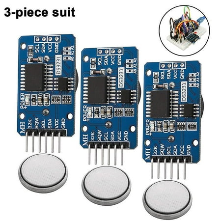 3 piece set DS3231 AT24C32 IIC RTC Clock Module Real Time Clock Module ...
