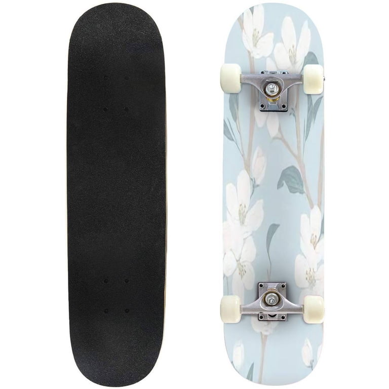 Longboards With Flowers