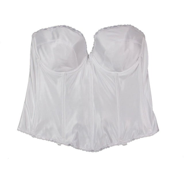 Carnival Womens Satin Longline Strapless Bra - Walmart.com