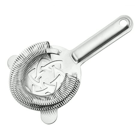 Universal Ice Strainer with Holes Stainless Steel Ice Filter Cocktail ...