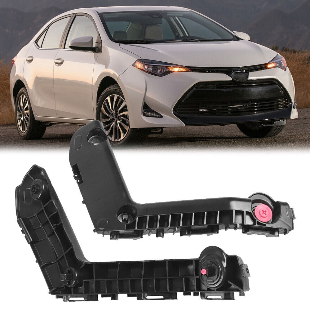 For 2017 2018 2019 Toyota Corolla Front Bumper Brackets Left & Right ...
