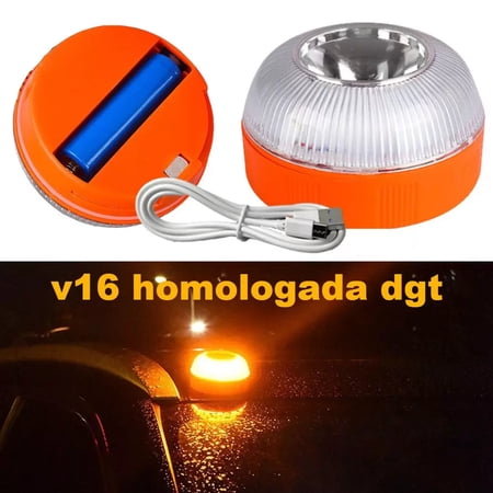 SICED Rechargeable Light V16 Approved Homologated Car Emergency Help ...