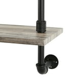 Danya B. Aurora Three Tier Pipe Shelf Unit - Walmart.com