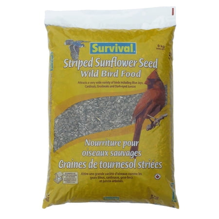 9kg Stripe Sunflower Bird Seed | Walmart Canada