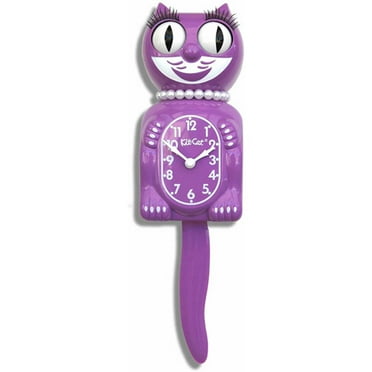 Emerald Green Lady Kit-Cat 15.5" Clock - Walmart.com
