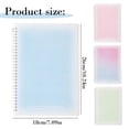 Spiral Notebooks, 60 Sheets 120 Pages, Gradient Color Steno Pads ...