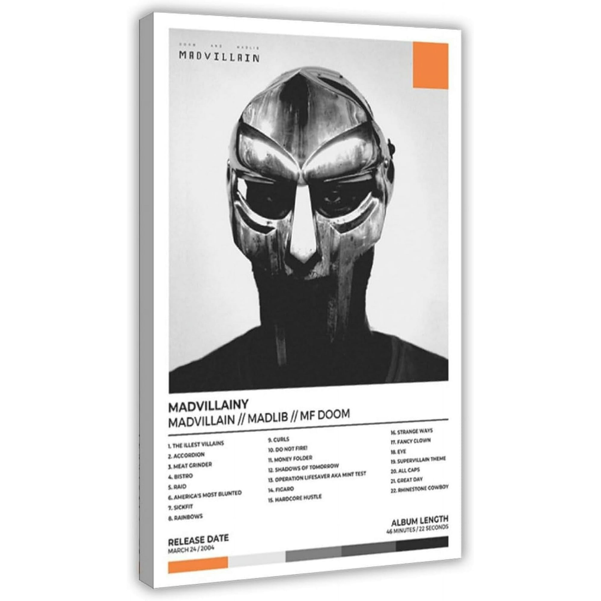 Click here for Pphaosho Mf Doom Poster Frameless Painting Canvas... prices