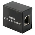 Ethernet Splitter Rj45 Network Connector Adapter Ethernet Socket