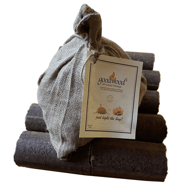 Goodwood All-Wood Firelogs - 30lb Cs - Walmart.com