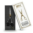 BRV MEN Professional Mustache & Beard Trimming Scissors - 5.5" | High ...