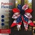 DIY Vintage Floral Burlap Wreath Kit – Multi-Piece Sewing Template Set ...