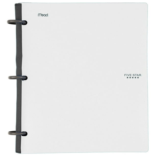 Five Star Flex 1" Hybrid NoteBinder, White (72512) - Walmart.com