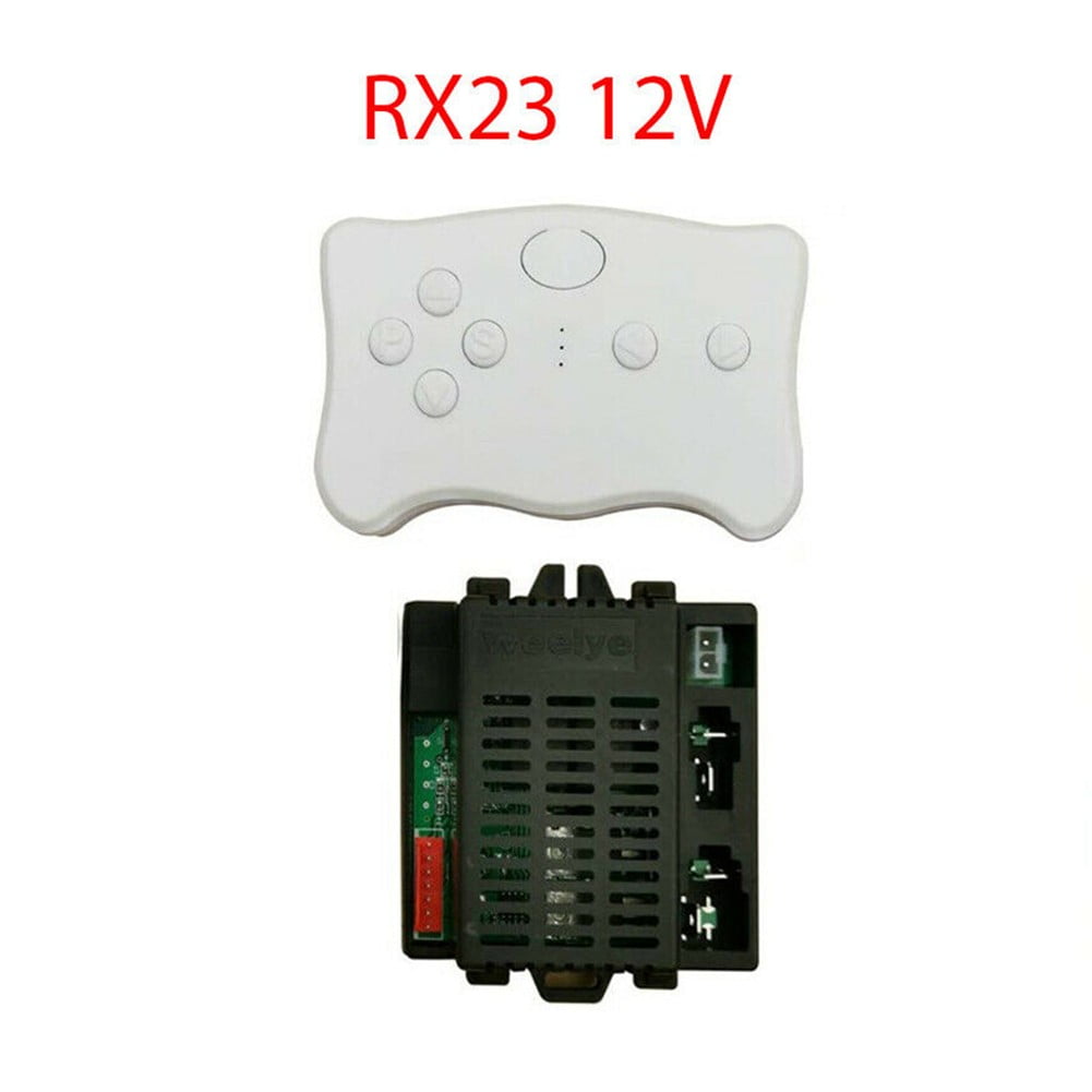 WEELYE RX23 12V 2.4G Bluetooth Remote Control and Receiver for Kids ...