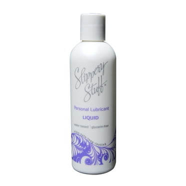 Slippery Stuff Liquid Premium Water Based Personal Lubricant, 8 oz ...