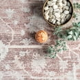nuLOOM Rosa Machine Washable Distressed Vintage Medallion Area Rug, 8 ...