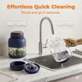 Borikise Wireless Juicer Cup, Travel Friendly Juicer Blender Mug with ...
