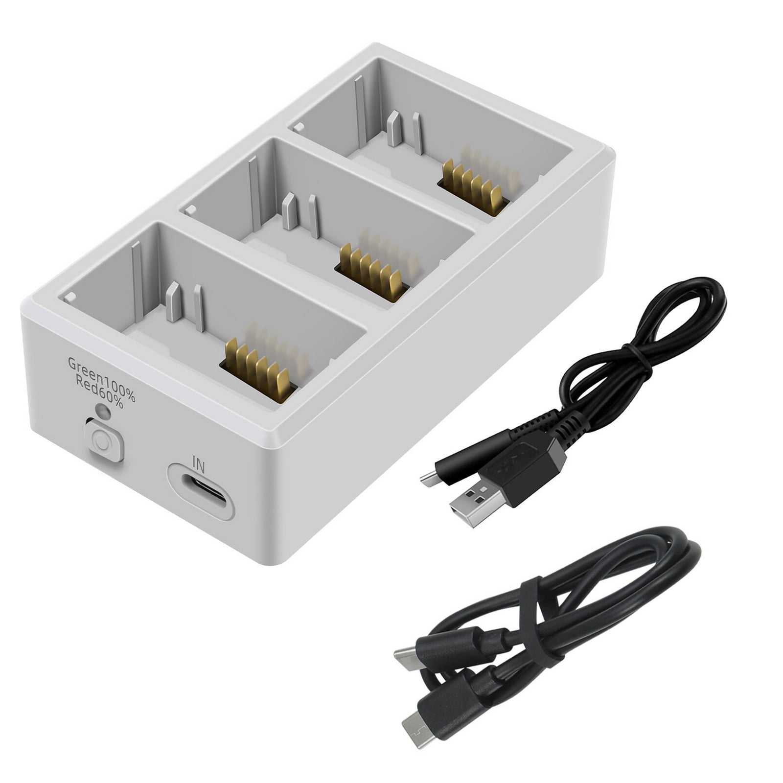 3-Way Battery Charger Automatic Detection Charging Hub Dock for DJI ...