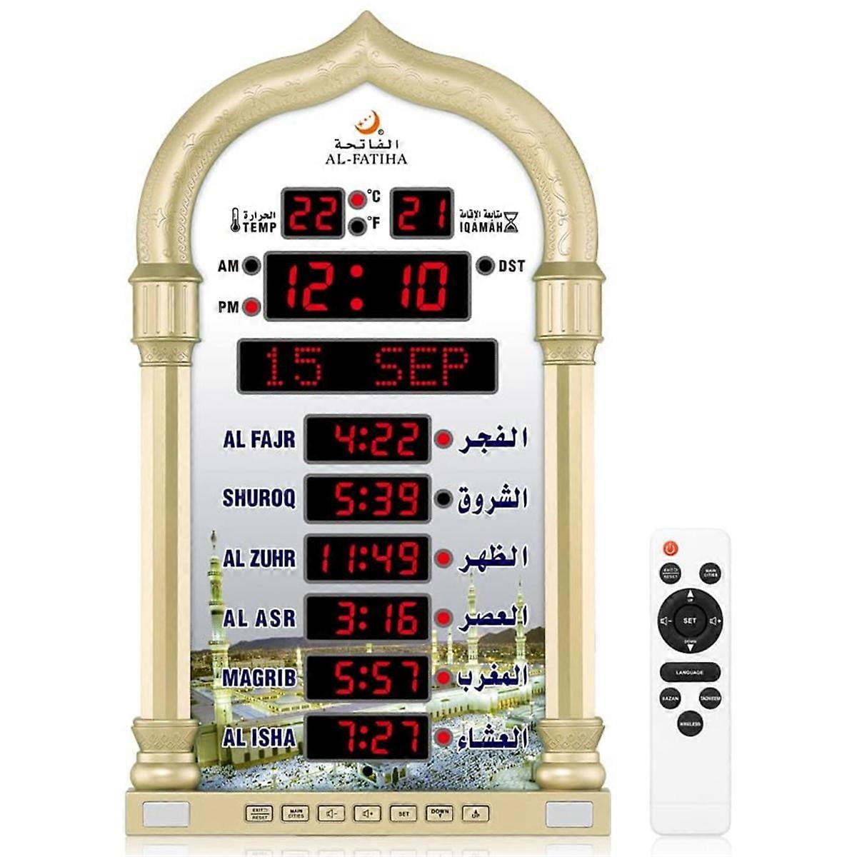 Click here for Xxzh Azan Clock  Led Muslim Prayer Clock  Athan Wa... prices