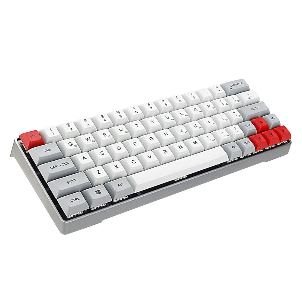 GK64 Aluminum Case Prebuilt Keyboard with Hotswap PCB - Walmart.com