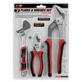 Performance Tool W1733 3pc Plier and Wrench Set - Walmart.com