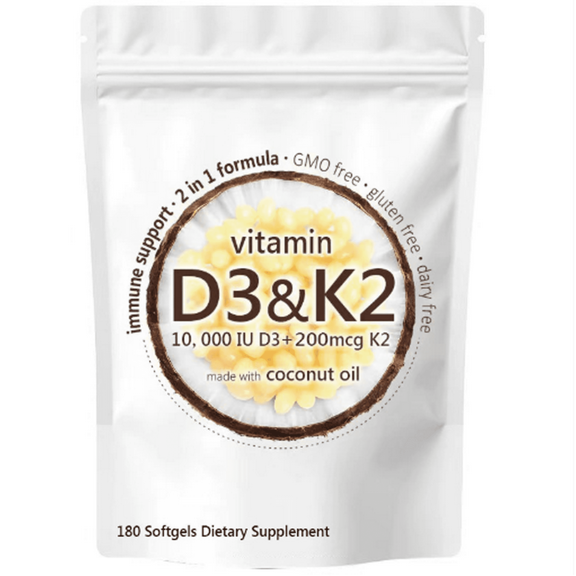 Click here for Unbranded Vitamin D3 + K2 Capsules 180 Capsules  V... prices