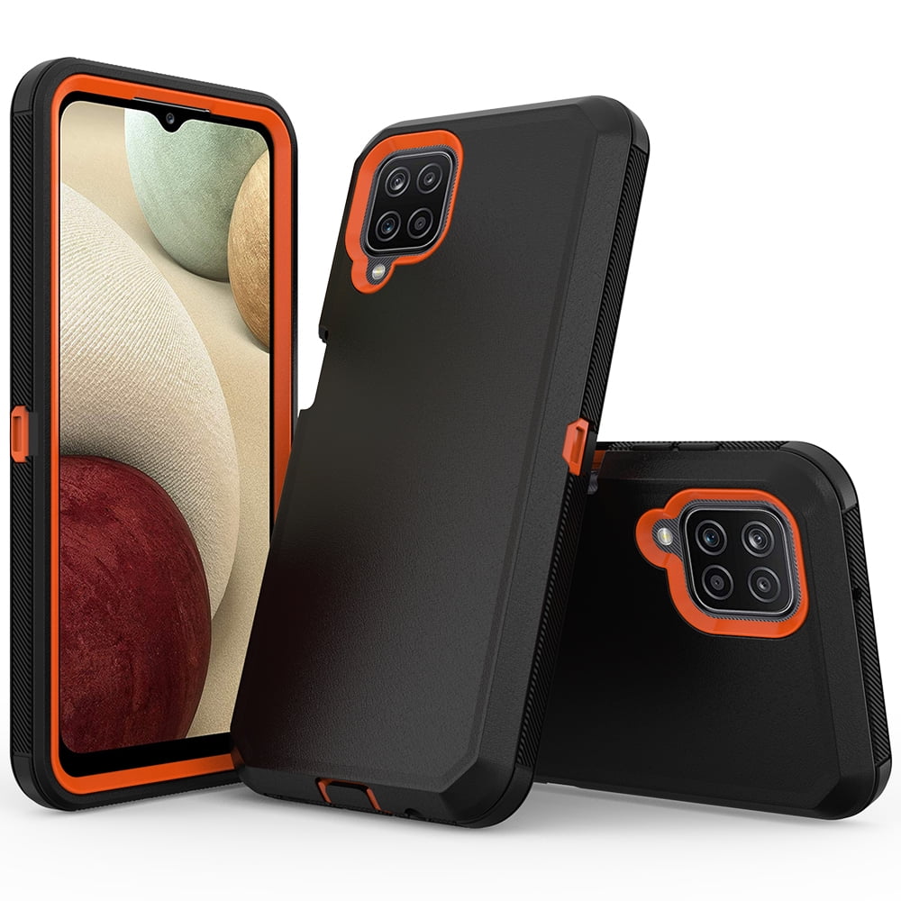 Xihaiying Samsung Galaxy A12 Case Heavy Duty Hard Shockproof Armor ...
