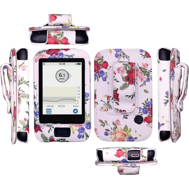 Painted Design Premium Fitted Leather Case with Screen Protector, Belt ...